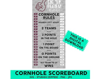 Cornhole Madness Bundle Tournament Bracket and Scoreboard - Etsy