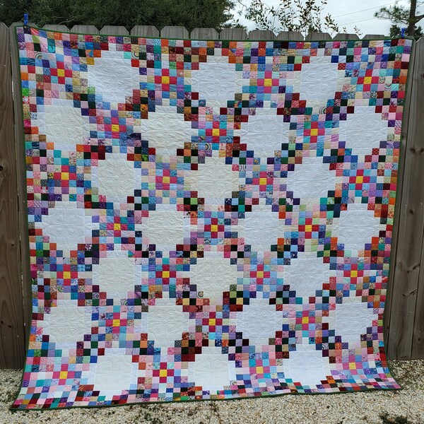 Triple Irish Chain Quilt Pattern - Etsy