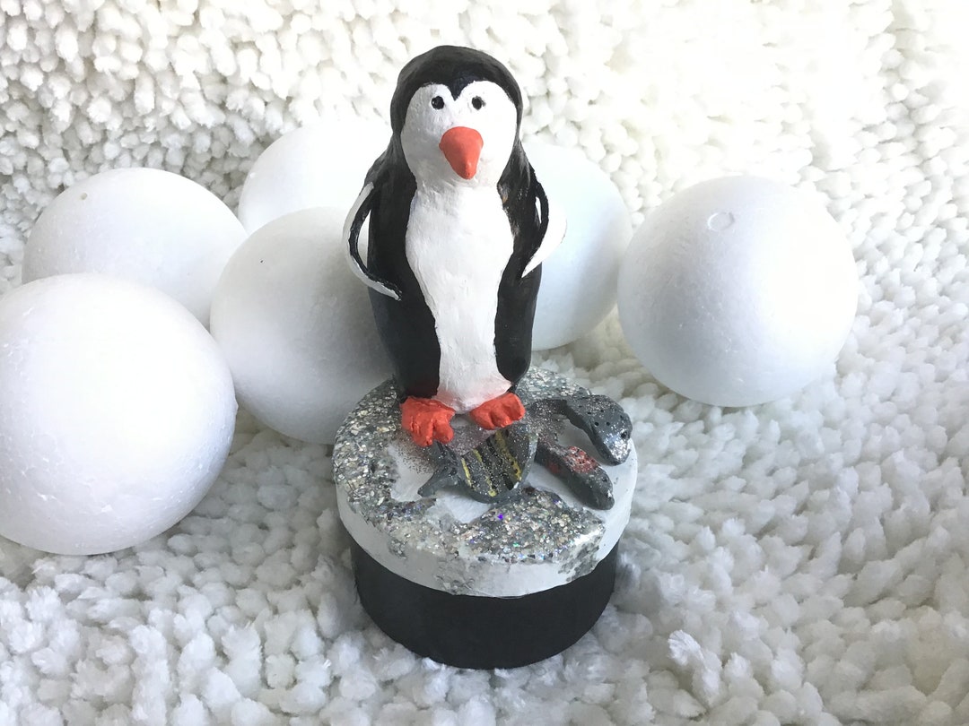 Adorable Penguin Box Trinket Box Penguin Bird Cute Penguin Hostess Gift ...