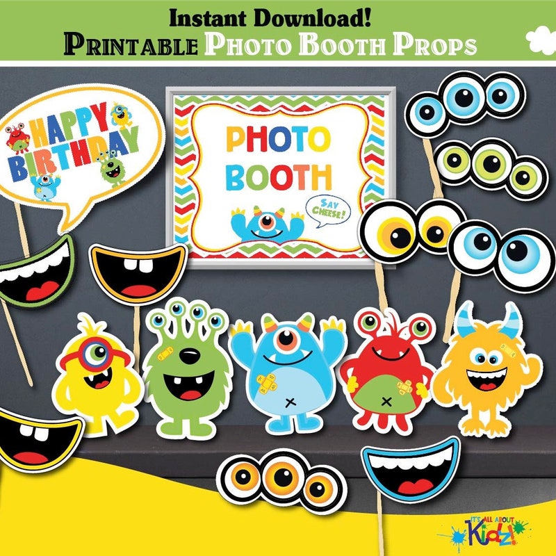 Monster Photo Booth - Etsy