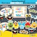 Printable Monster Party Photo Booth Props-center Pieces-monster ...