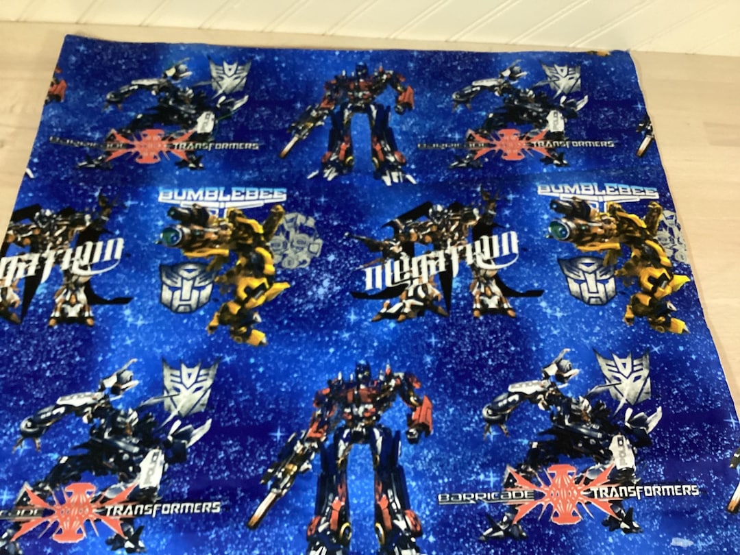 Hasbro Transformers Cotton Fabric by the Half Yard - Etsy