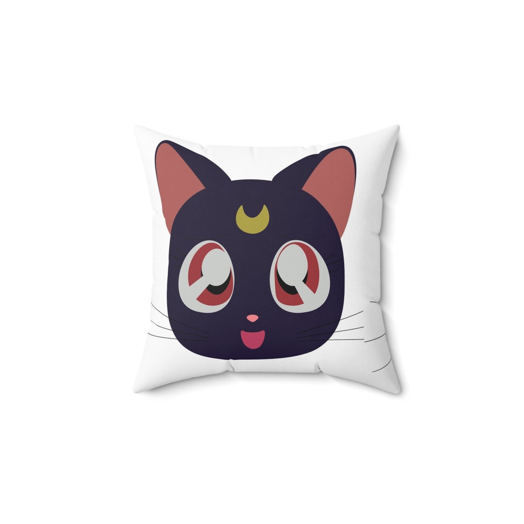 Sailormoon Pillow , Anime Pillow, Luna Pillow, Sailor Moon Pillow - Etsy