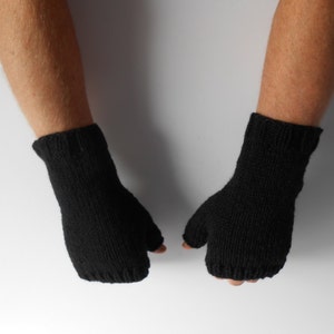 Fingerless Gloves for Men Christmas Gift for Him Hobo Gloves. Texting ...