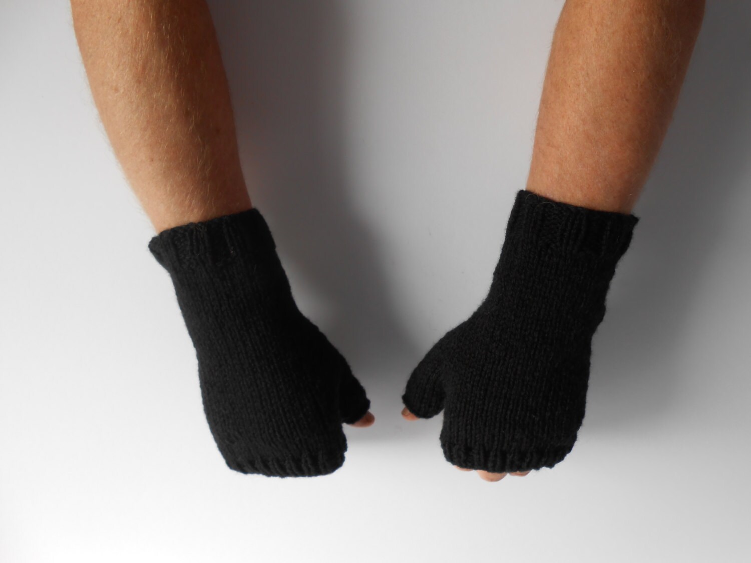 Fingerless Gloves for Men Christmas Gift for Him Hobo Gloves. Texting ...
