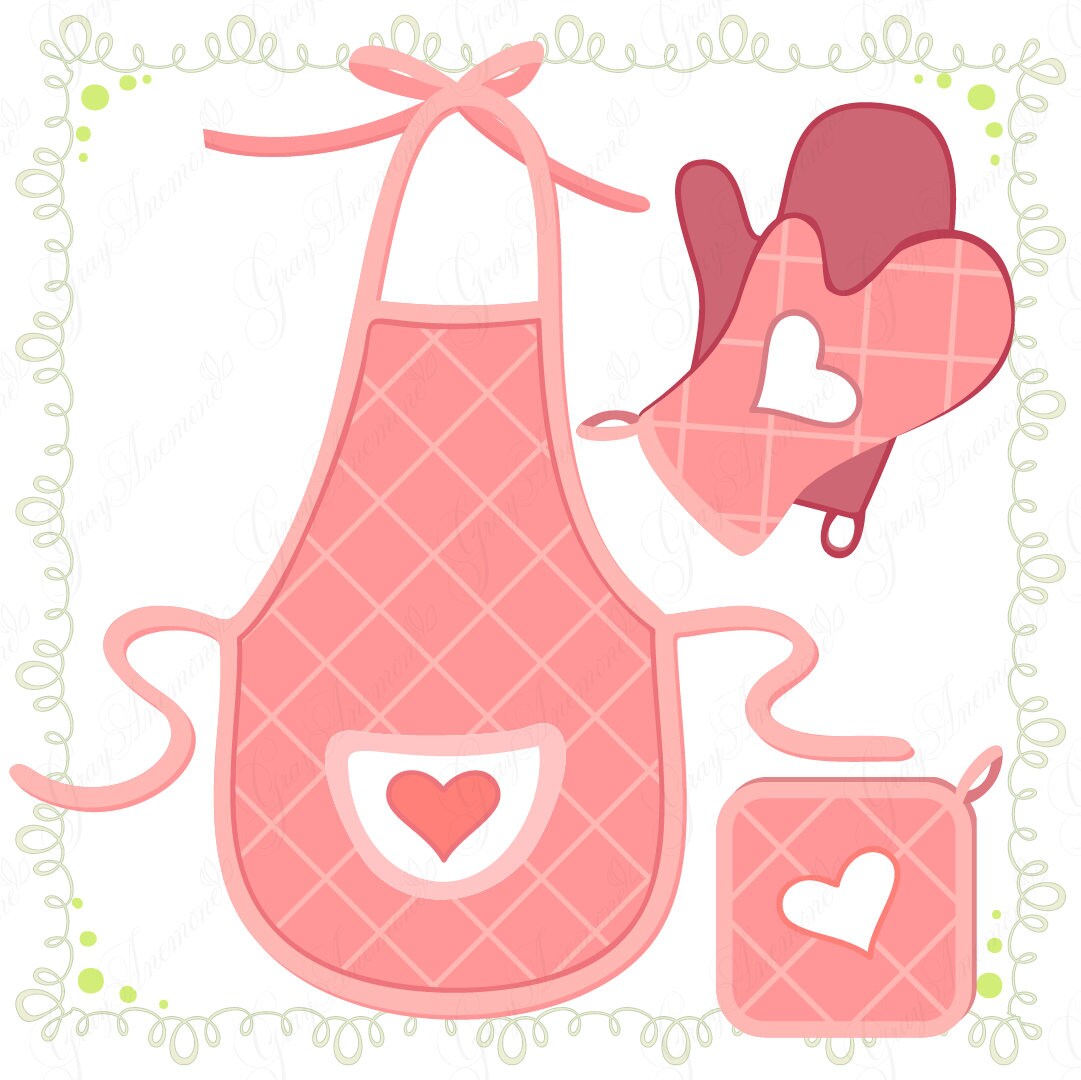 Made With Love Baking Icon Set PNG Cliparts on Transparent - Etsy