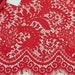 Wine Red Guipure Lace Fabric Sold by the Yard, Burgundy Spanish Lace ...
