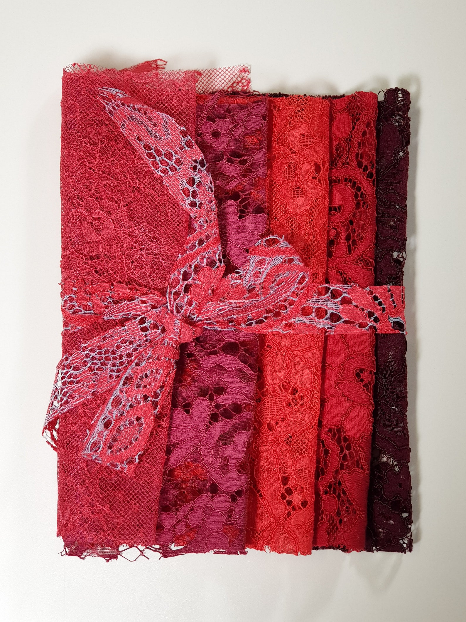 Lace Fabric Scraps Bundle of 5 Pieces A4 Size Lace for Doll - Etsy