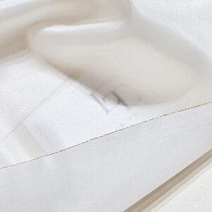 Light Ivory Lining Fabric by the Yard, Wedding Fabric, Skirt Fabric ...