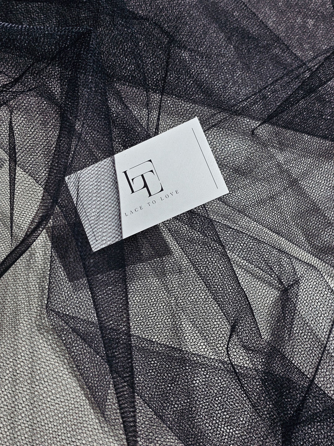 Black Stiff Tulle Fabric, for Petticoat, Wedding Dress Tulle - 51" (130 ...