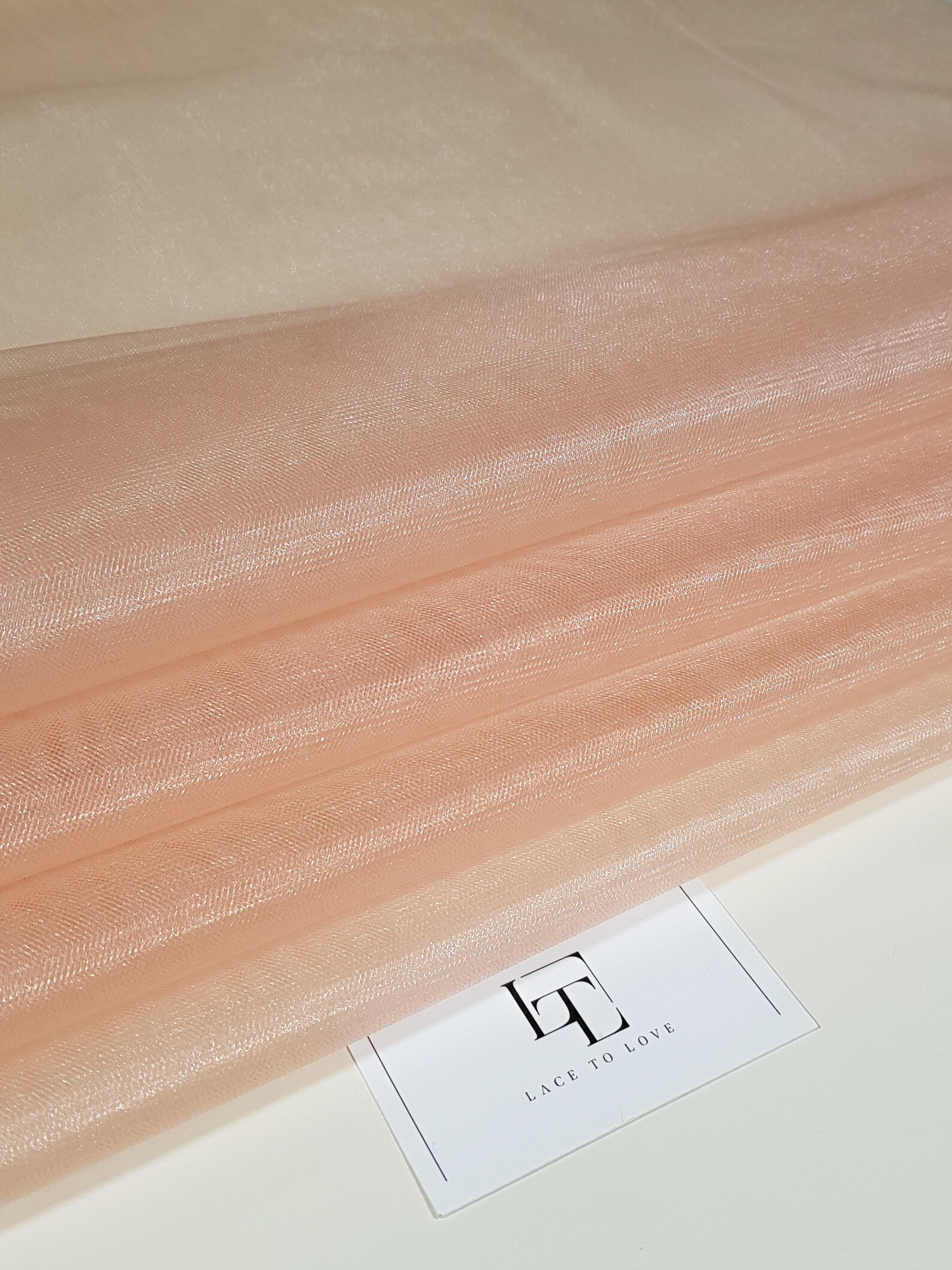 Shiny Salmon Pink Color Medium Stiff Tulle Fabric Lingerie - Etsy