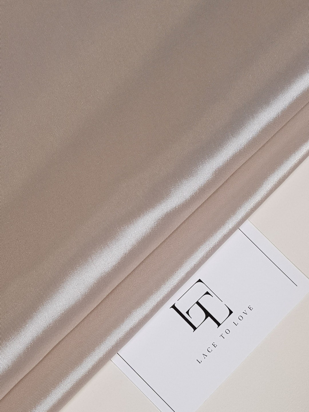 Light Pearl Pink Stretch Lining Fabric by the Yard, Wedding Fabric ...