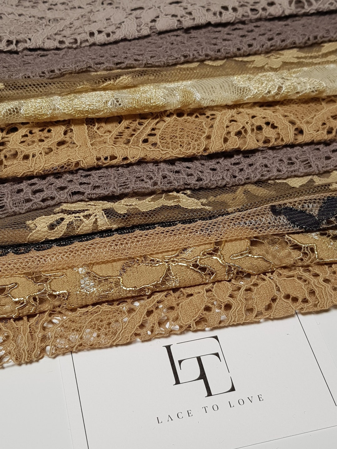 Lace Fabric Scraps, Bundle of 5 Pieces A4 Size, Lace for Doll, Lace for ...