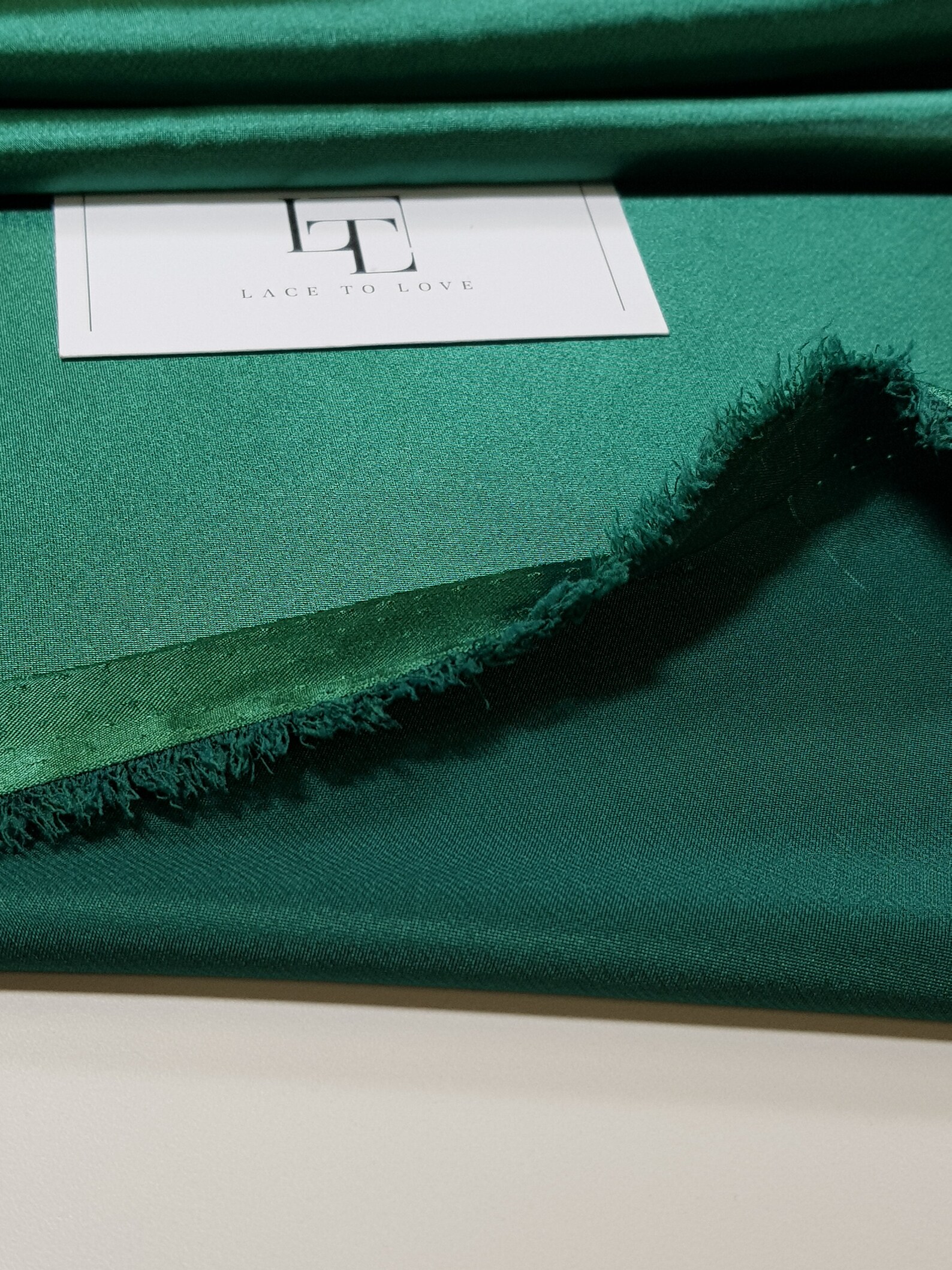 Emerald Green Elastic Satin Fabric by the Yard, Skirt Fabric, Lingerie ...