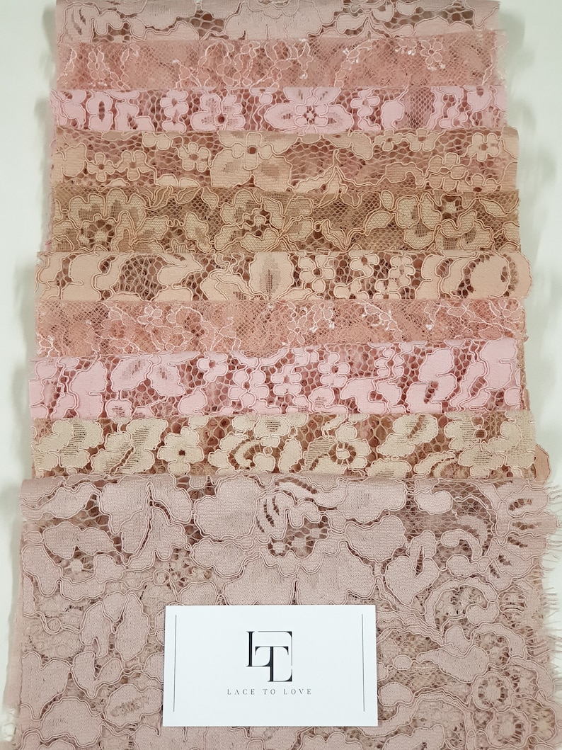 Lace Fabric Scraps Bundle of 5 Pieces A4 Size Lace for Doll | Etsy