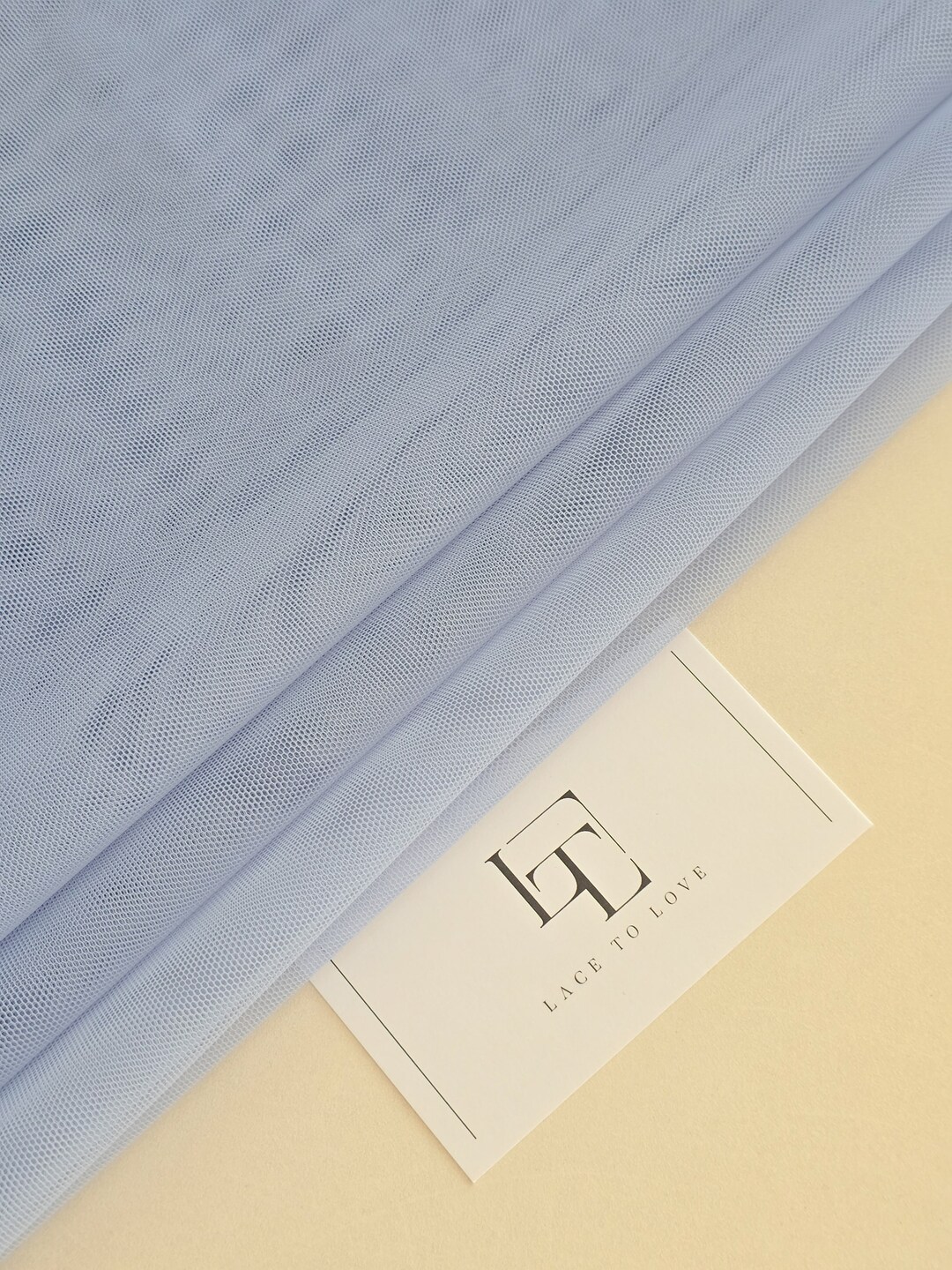 Light Blue Soft Tulle Fabric, Lingerie Tulle Fabric, Dress Tulle, 52 ...