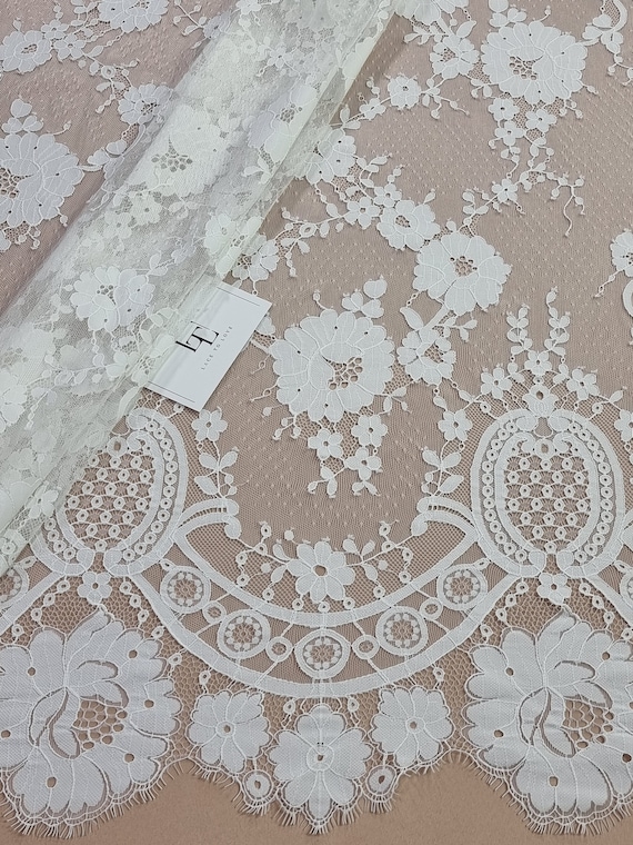 French lace fabric by the yard store