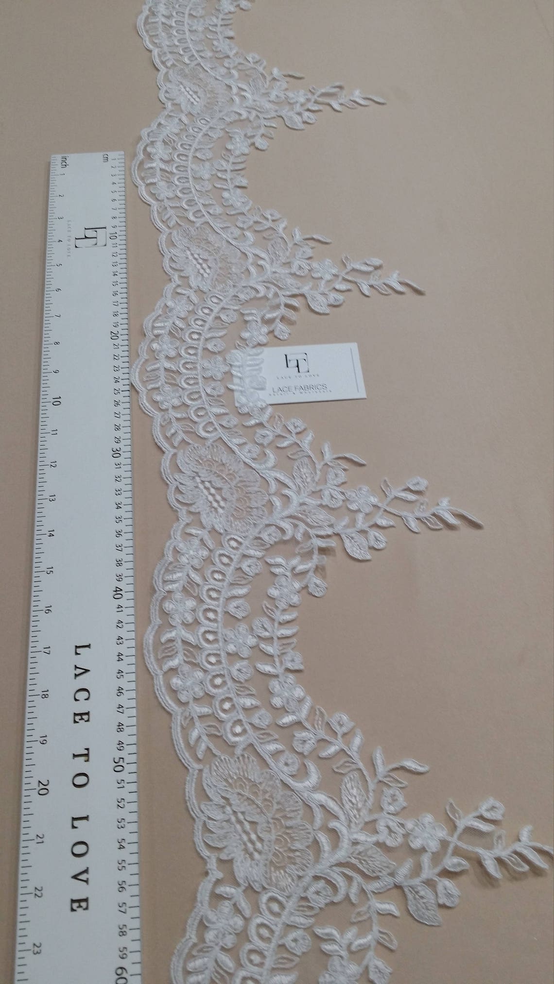 Snow White Lace Trimming by the Yard French Lace Alencon - Etsy