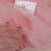 Light Pink Soft Tulle Fabric, Lingerie Tulle Fabric, Dress Tulle - 59 ...
