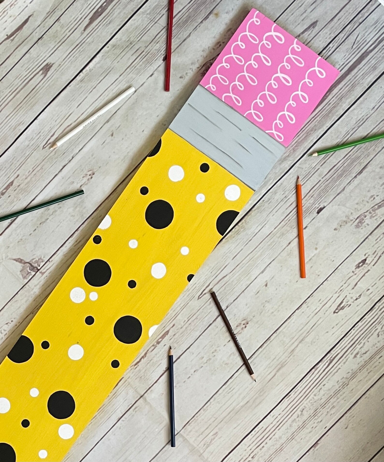 Pencil Porch Leaner Back to School Decor Photo Prop - Etsy