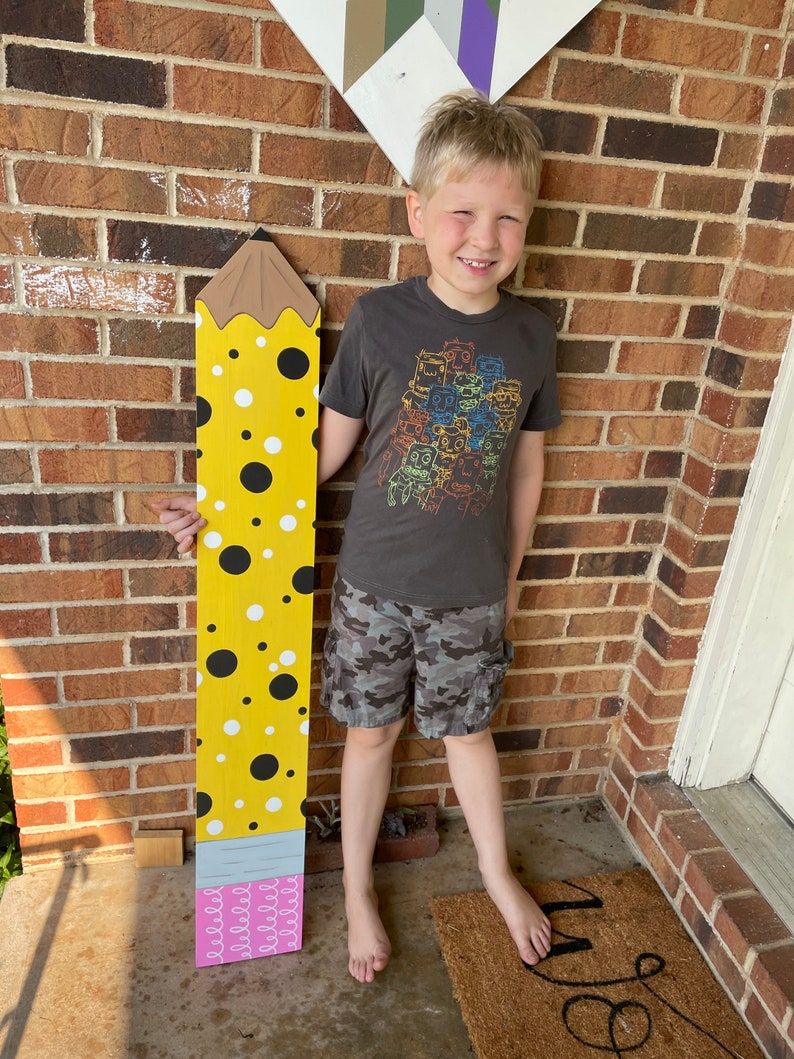 Pencil Porch Leaner Back to School Decor Photo Prop - Etsy