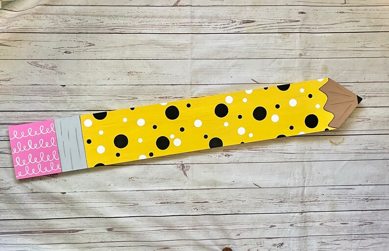 Pencil Porch Leaner Back to School Decor Photo Prop - Etsy