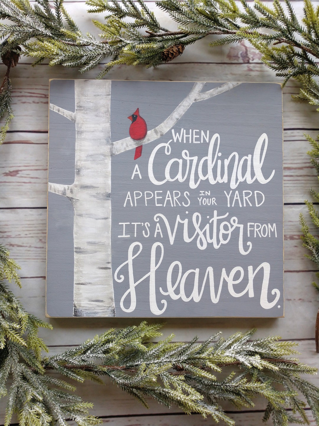 When a Cardinal Appears in Your Yard It's a Visitor From Heaven Hand ...
