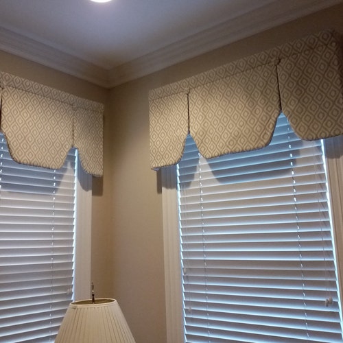 Box Pleat Valance-made to Order your Fabricmy Lining - Etsy