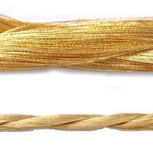 Vintage Pure Gold Embroidery Thread - Kyoto Embroidery Thread - - Etsy