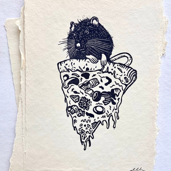 Pizza Rat - Etsy