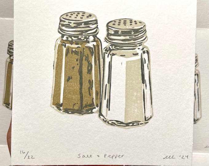 Salt and Pepper Shakers | More Salt and Pepper | Retro Diner ...