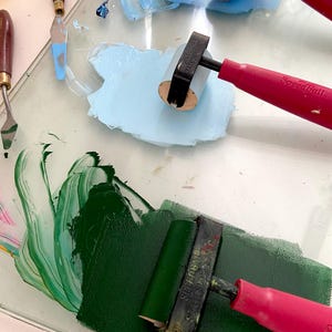 Hydrangea Block Print | Botanical Art | Hydrangea Print | Flower ...