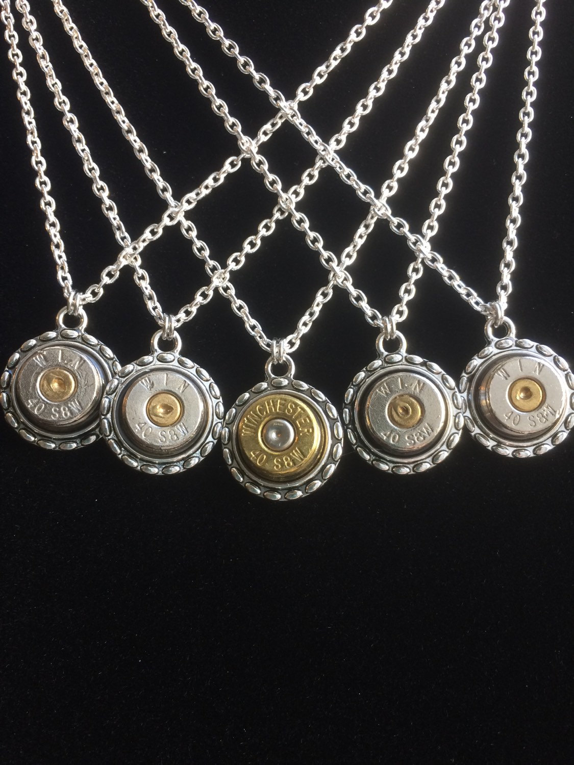 Military Salute 3 Shot or 21 Shot Bullet Necklace / Keepsake | Etsy