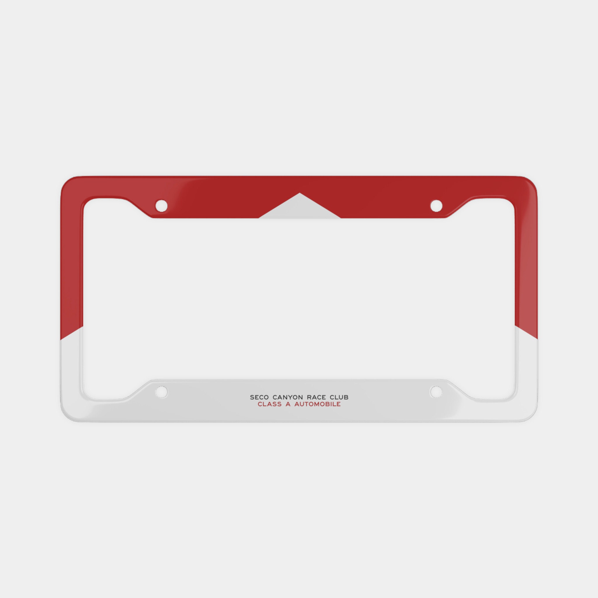 MARLBORO RACING Molded Metal License Plate Frame Mk1 F1 ayrton Senna ...