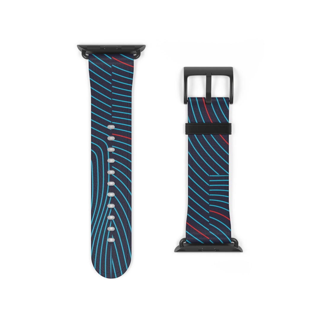 Martini-racing-inspired Apple Watch Band (porsche, Lancia) - Etsy