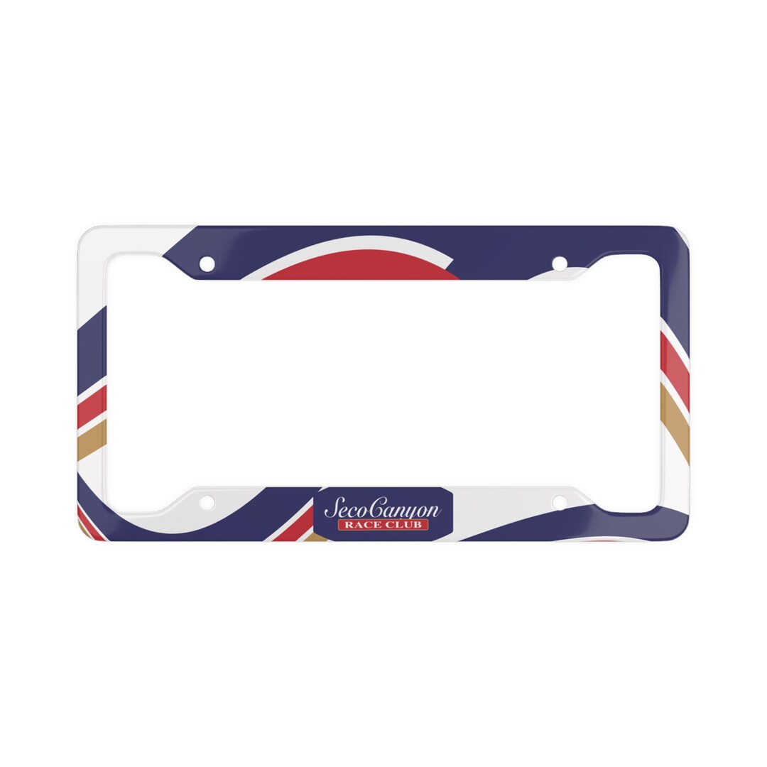 Rothmans Racing-inspired Porsche/le Mans/dakar License Plate Frame MK1 ...