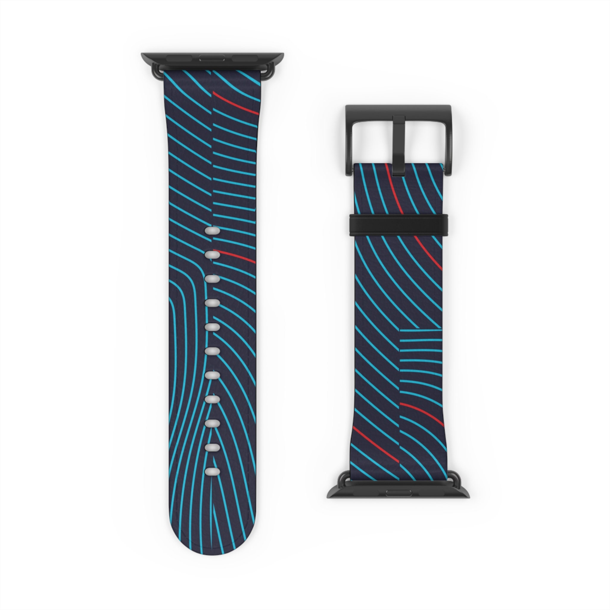 Martini-racing-inspired Apple Watch Band (porsche, Lancia) - Etsy