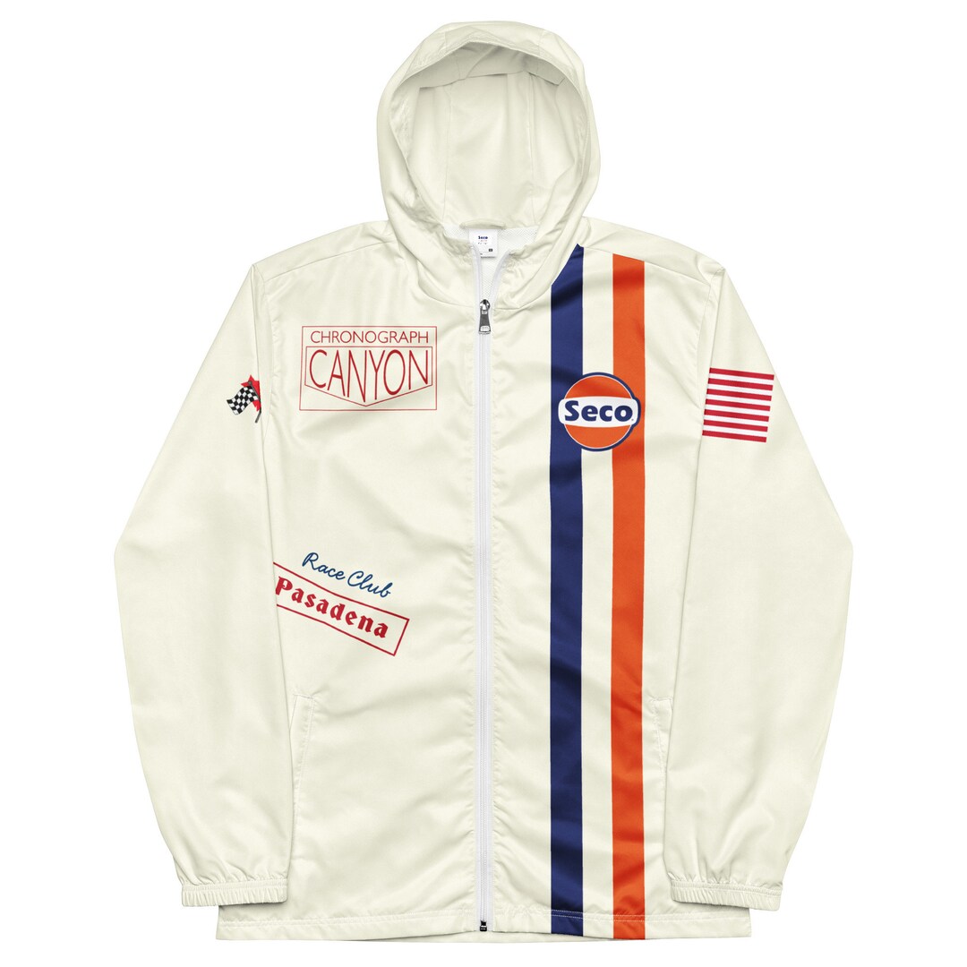 SCRC Steve Mcqueen Signature Racing Suit Windbreaker (porsche, Ford, Le ...