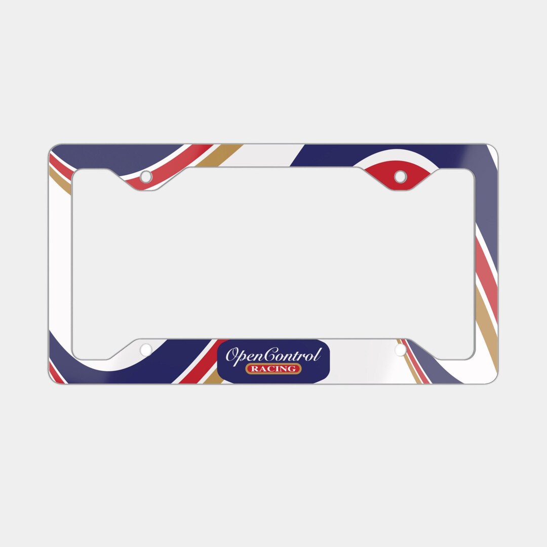 Rothmans Racing-inspired Porsche/le Mans/dakar License Plate - Etsy