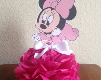 Minnie mouse centerpiece minnie mouse minnie mouse party | Etsy