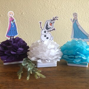 Frozen Party, Frozen Centerpiece, Elsa Centerpiece, Frozen Decoration ...