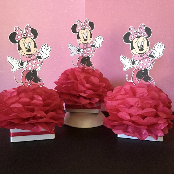 Minnie Mouse Centerpiece - Etsy