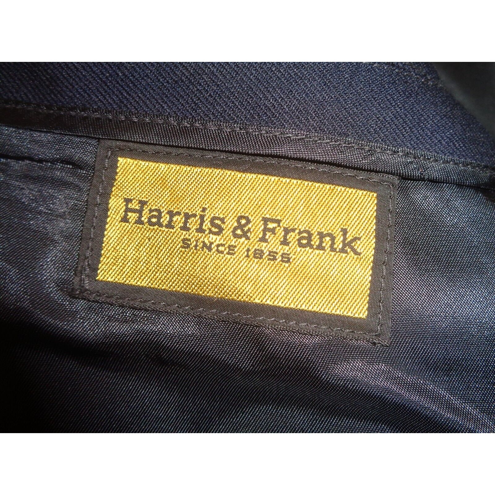 Vintage Harris and Frank 1974 Military Dress Sz 40 Wool Blue Mens ...