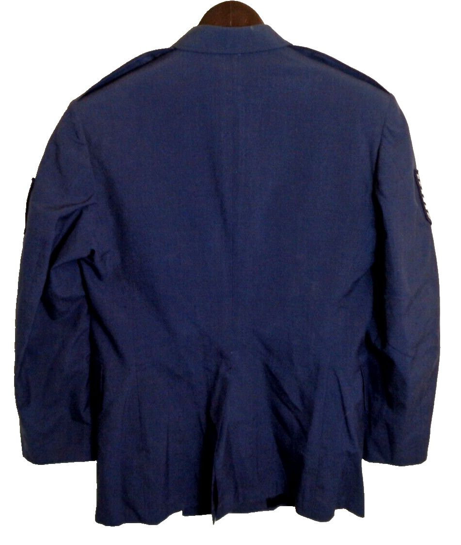 USAF United States Military Air Force Men's 39S Wool Blazer Blue Jacket ...