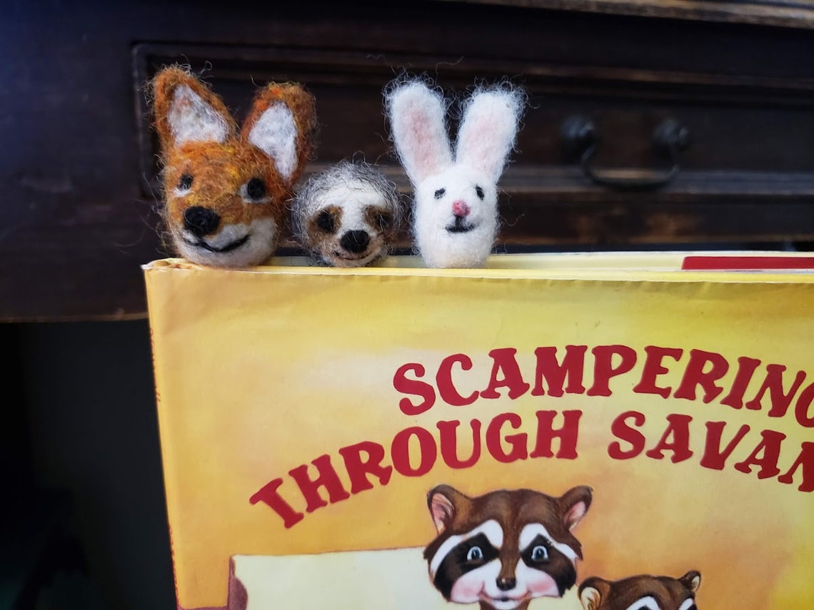 Felted Bookmarks - Etsy Canada