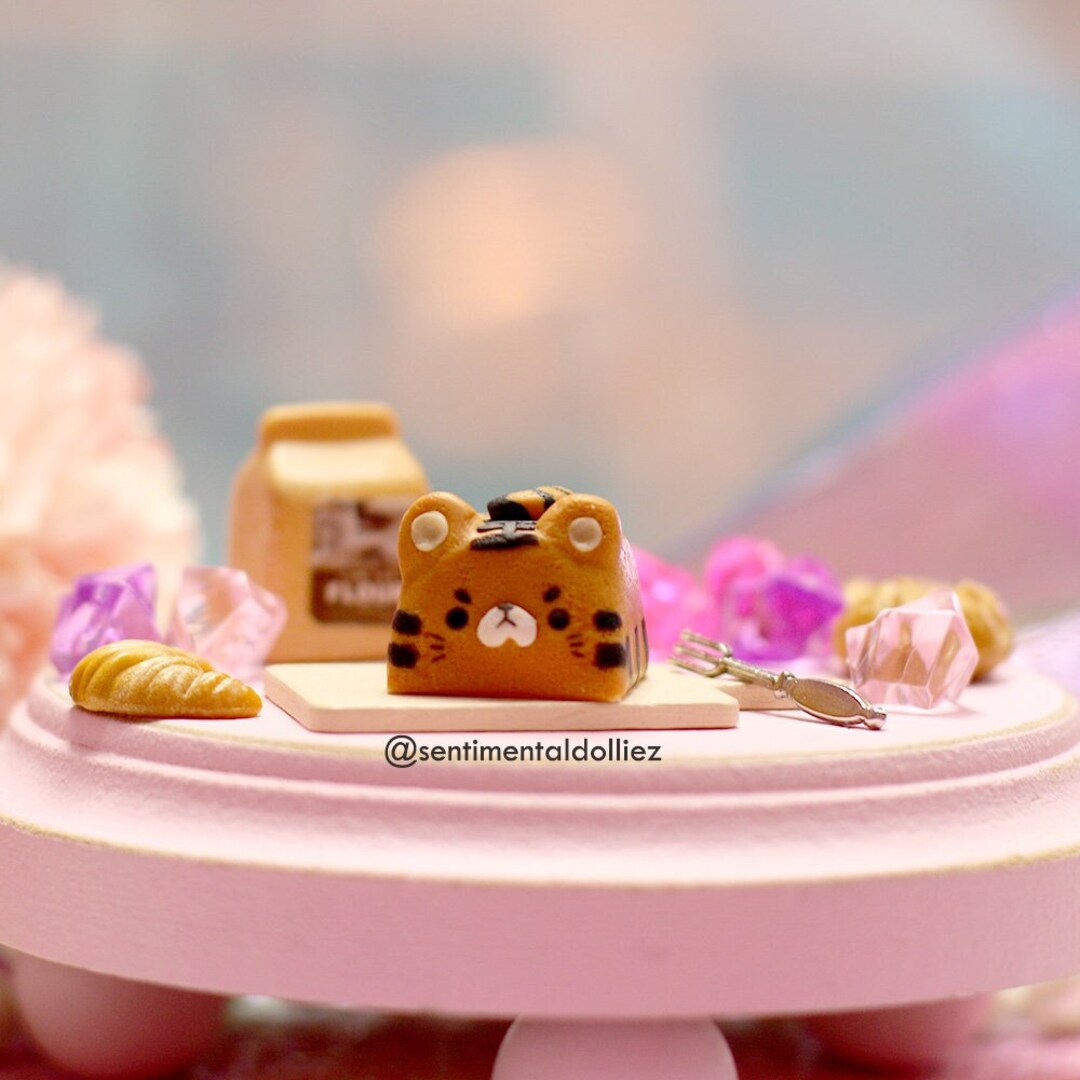 Kawaii Tiger Keycap - Artisan Key Cap - Cute Keycap - Etsy