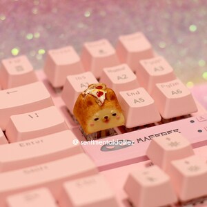 Pizza Keycaps - Artisan Key Cap - Shiba Inu Keycaps - Keyboard ...