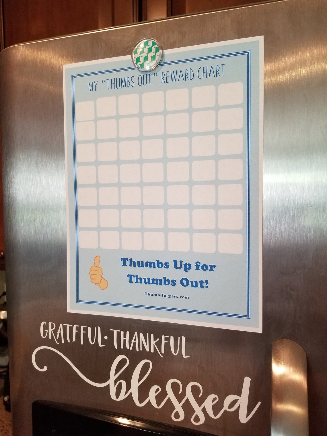 Reward Chart for Thumb Sucking Digital File Help Stop - Etsy Finland