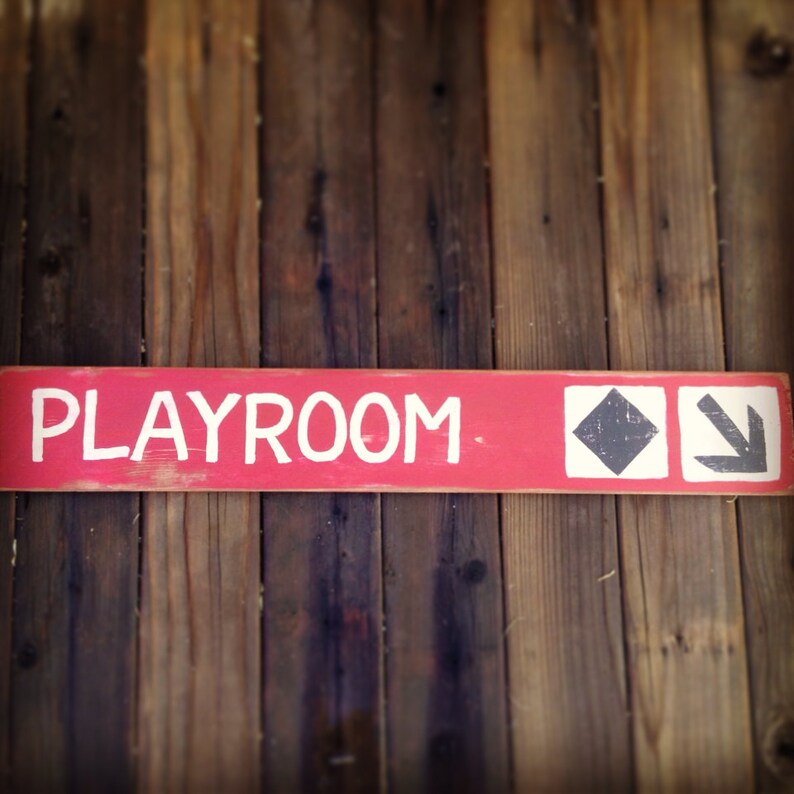 Playroom Ski Run Sign Custom | Etsy