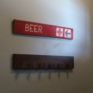 Beer Ski Run Sign - Etsy